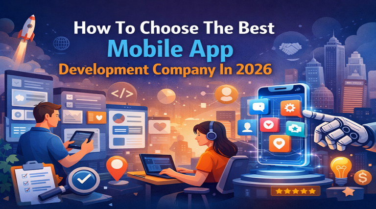 How To Choose The Best Mobile App Development Company In 2026